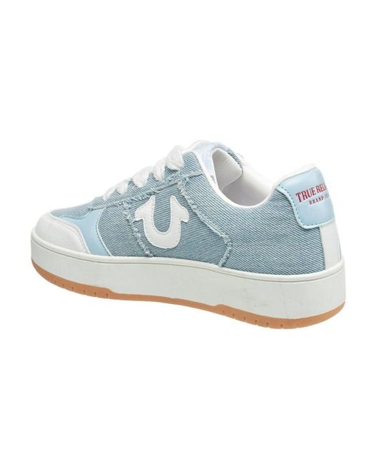 TRUE RELIGION Ladies Kim Logo Sneaker in Blue | Lyst
