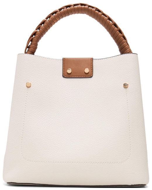 ALDO Rebekia Medium Bucket Bag in Natural | Lyst