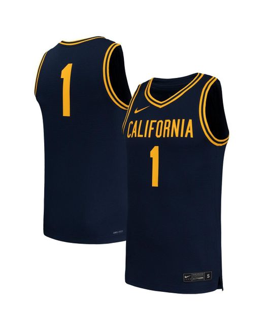 Nike 1 Cal Bears Replica Basketball Jersey in Blue for Men | Lyst