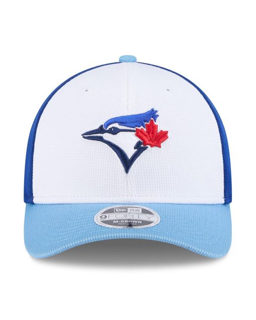 KTZ White/light Blue Toronto Blue Jays 2025 Spring Training 9forty ...