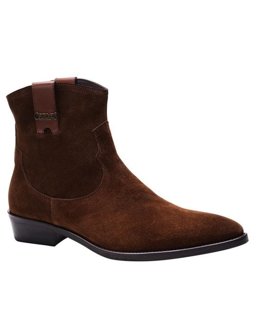 Carlos By Carlos Santana Zappa Cowboy Fashion Boots in Brown for Men | Lyst