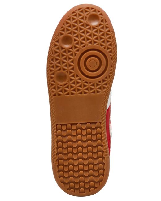 Steve Madden Maddox Lace-up Mule Sneakers in Red | Lyst