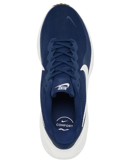 Nike Revolution 8 Running Sneakers From Finish Line in Blue for Men | Lyst