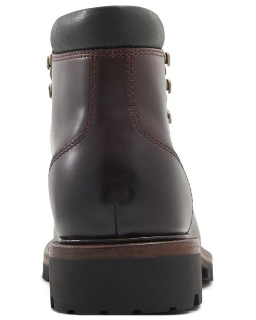 Brooks Brothers B By Roosevelt Lace Up Hiking Boots in Black for Men | Lyst
