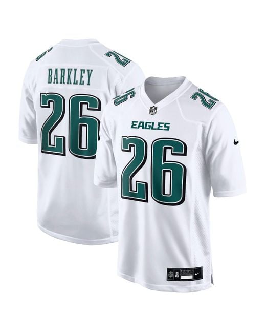 Nike Saquon Barkley Tundra Philadelphia Eagles Fashion Game Jersey in ...
