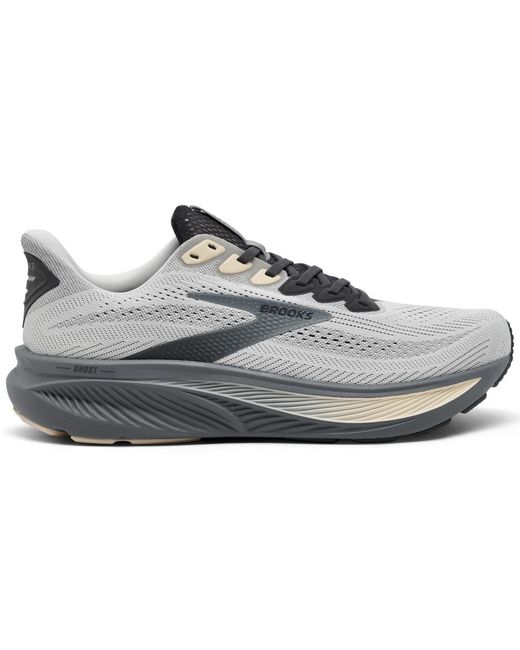 Brooks Ghost 17 Running Sneakers From Finish Line in Gray for Men | Lyst