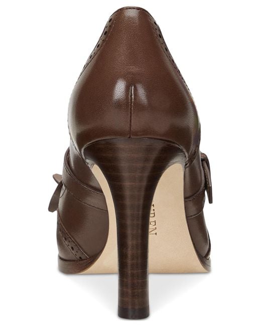 Ralph Lauren Colleen Pumps in Brown | Lyst