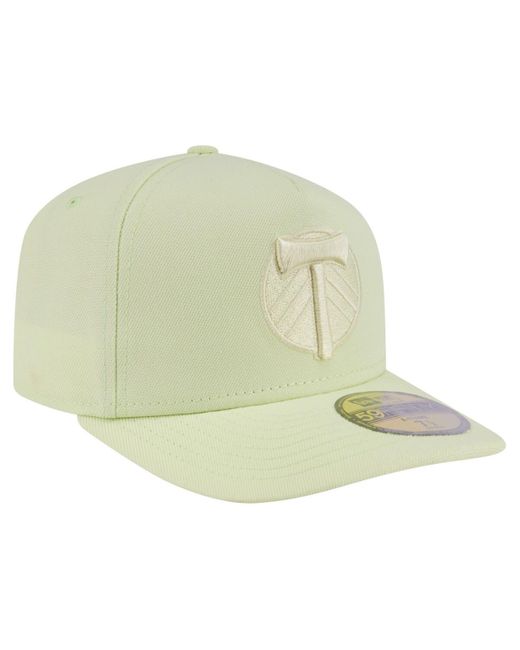 KTZ Portland Timbers Color Pack A-frame 59fifty Fitted Hat in Green for ...