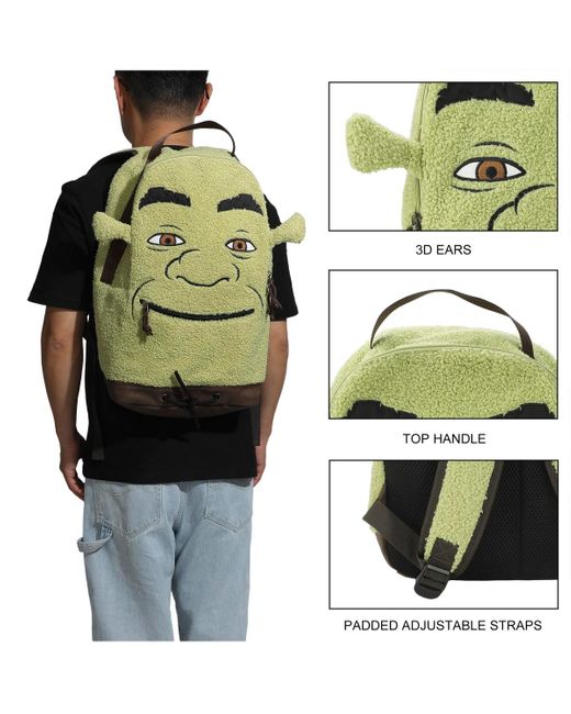 Shrek Character 17.5" Green Backpack for Men | Lyst