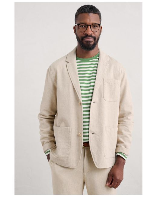 Seasalt Cornwall Messack Jacket in Natural for Men | Lyst