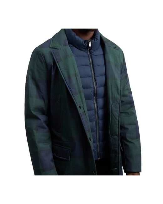 HUNTER Aldgate Premium Blazer Twofer Jacket in Blue for Men | Lyst