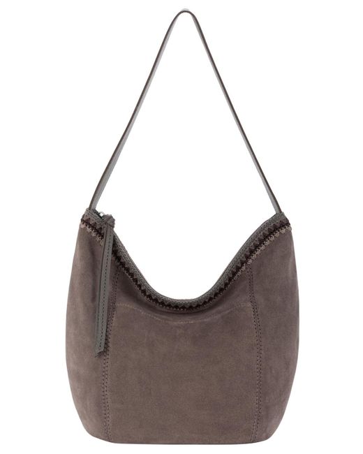 The Sak Sequoia Leather Medium Hobo Bag in Purple | Lyst