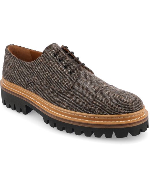 Taft The Country Cap-toe Shoe in Brown for Men | Lyst