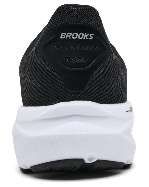 Brooks Ghost 17 Wide-width Running Sneakers From Finish Line in Black ...