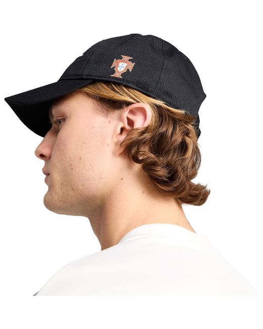 PUMA And Portugal National Team Fan Adjustable Hat in Black | Lyst