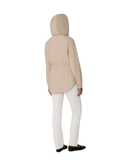 SOIA & KYO Raven Utility Jacket in White | Lyst