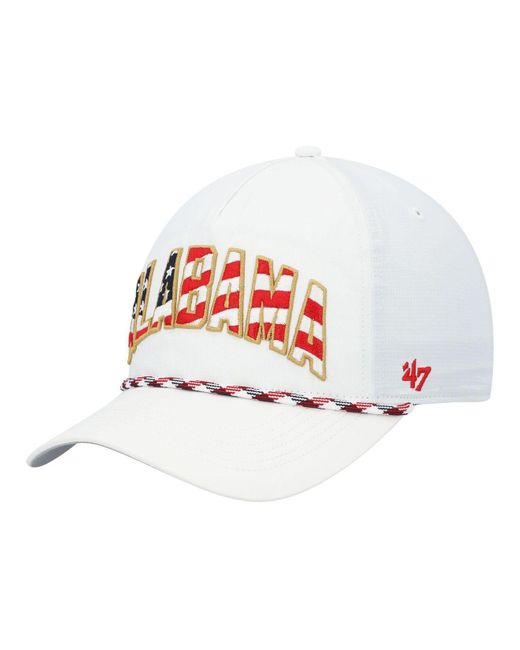 47 Brand Synthetic '47 White Alabama Crimson Tide Stars And Stripes ...