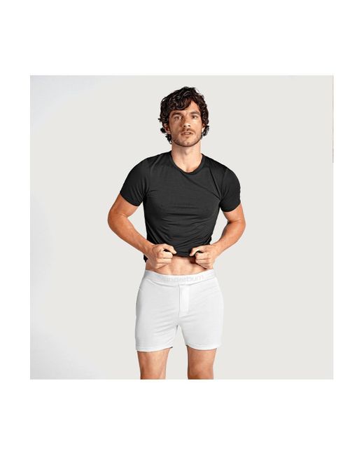 Rounderbum Bum Around Pajama Short in White for Men | Lyst