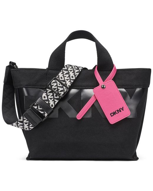 Dkny Brady Medium Logo Crossbody Bag In Black Lyst