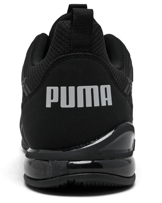 PUMA Voltaic Evo Wide-width Running Sneakers From Finish Line in Black ...
