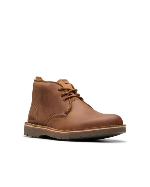 Clarks Collection Eastridge Mid Chukka Boot in Brown for Men | Lyst