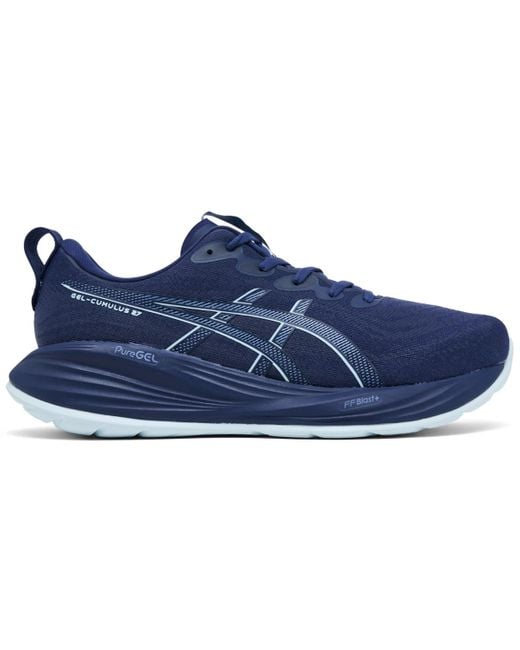 Asics Gel-cumulus 27 Running Sneakers From Finish Line in Blue for Men ...