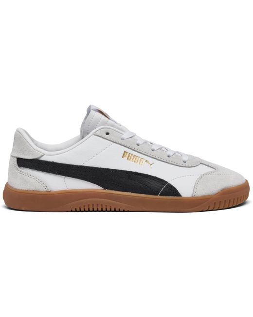 PUMA Club 5v5 Suede Casual Sneakers From Finish Line in White | Lyst