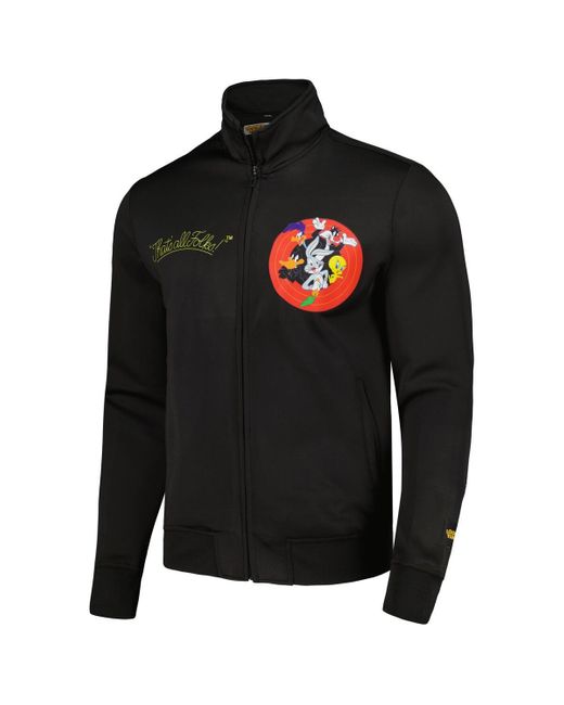 FREEZE MAX Looney Tunes Full-zip Track Jacket in Black for Men | Lyst