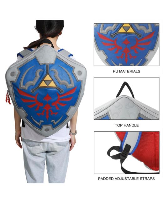 The Legend Of Zelda Hylian Shield 18.5" Novelty Backpack in Red | Lyst