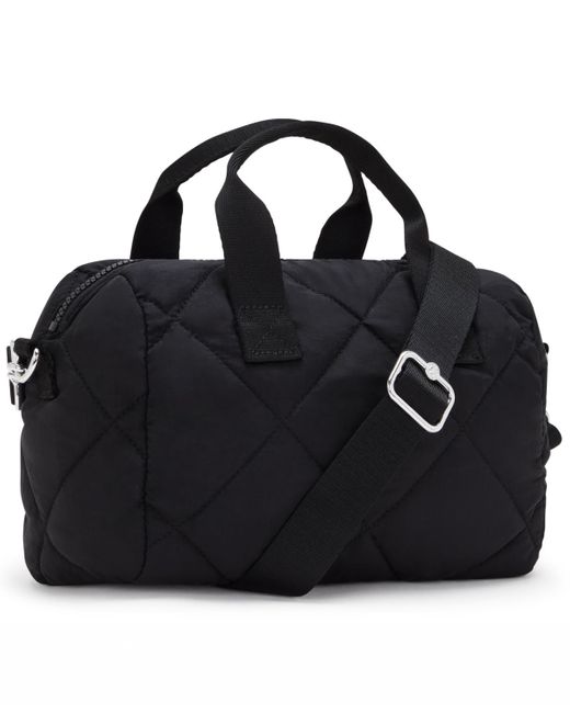 Kipling Bina Small Nylon Crossbody Handbag in Black | Lyst