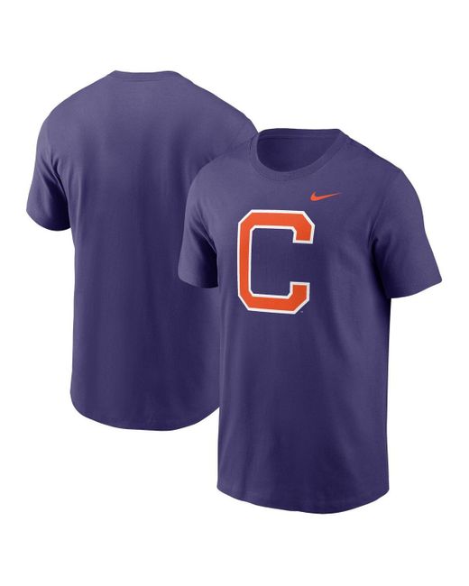 Nike Clemson Tigers Primetime Evergreen Alternate Logo T-shirt in Blue ...