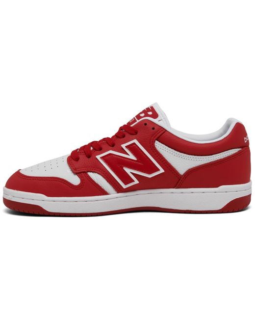 New Balance 480 Casual Sneakers From Finish Line in Red for Men | Lyst