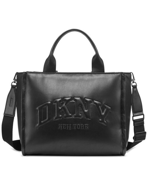 DKNY Hadlee Logo Medium Tote Bag in Black | Lyst