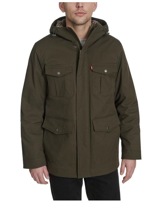 Levi's Field Parka in Green for Men | Lyst