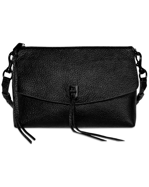 Rebecca Minkoff Darren Small Leather Top Zip Leather Shoulder Bag in ...