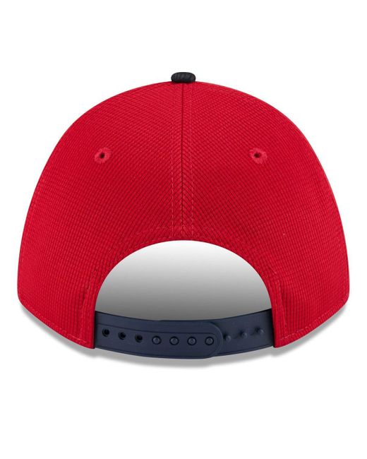 KTZ Red/navy Boston Red Sox 2025 Spring Training 9forty Adjustable Hat ...