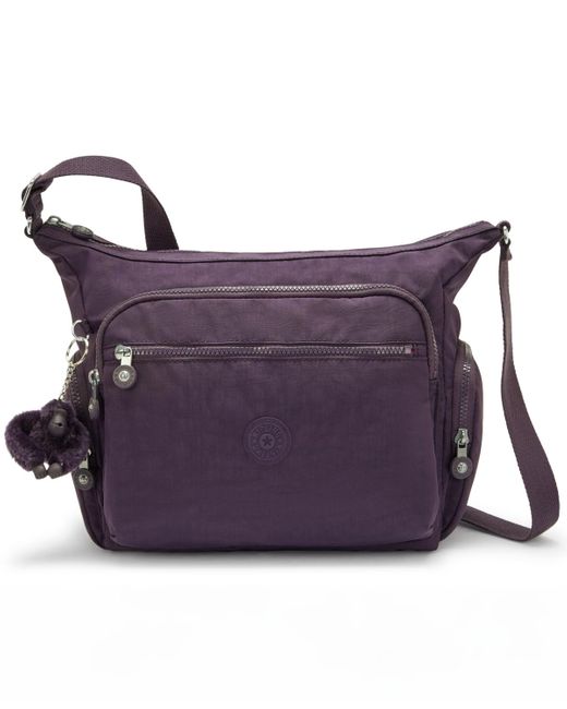 Kipling Gabbie Medium Crossbody Bag in Purple | Lyst