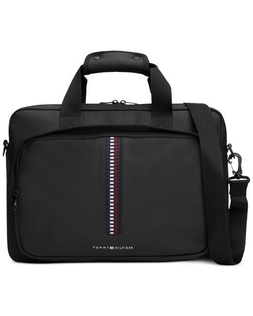 Tommy Hilfiger Logo Computer Bag in Black for Men | Lyst