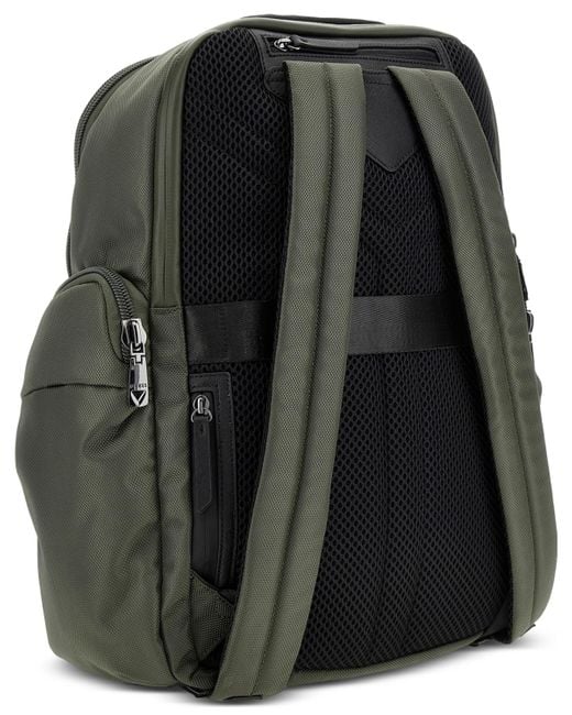 Guess Pocket Logo Backpack in Green for Men | Lyst