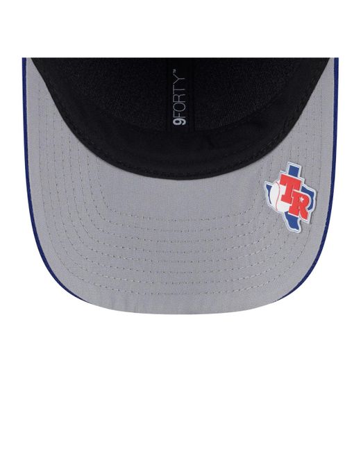 KTZ Texas Rangers 2025 Mlb Clubhouse 9forty M-crown Adjustable Hat in ...
