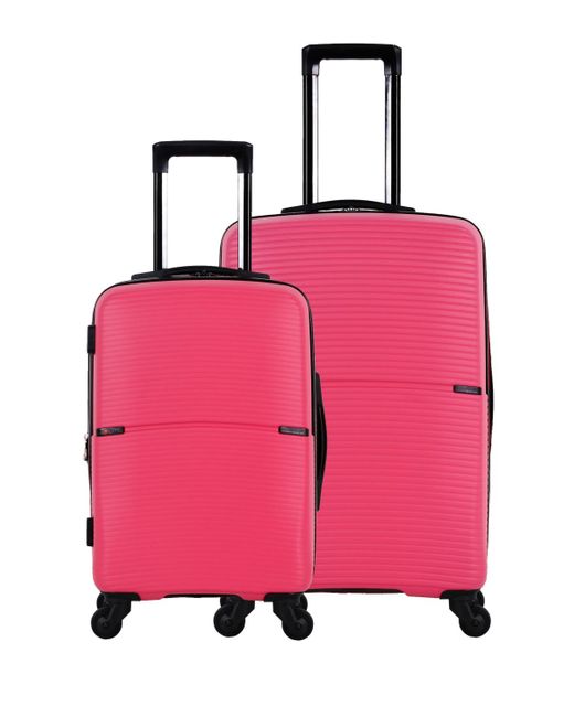 Solite 2pc Maven 2.0 Expandable Spinner luggage Set in Pink | Lyst