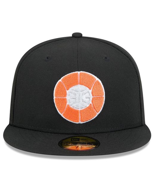 KTZ Detroit Pistons 2024/25 City Edition Alternate 59fifty Fitted Hat ...