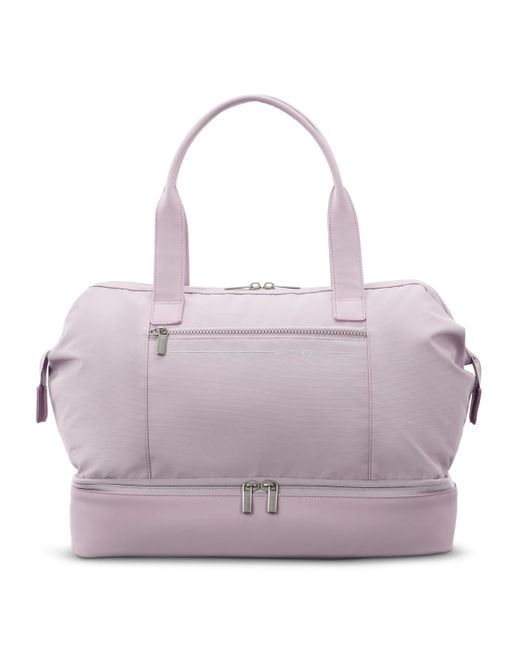 Samsonite Better Than Basics Drop Bottom Weekender Duffel in Purple | Lyst