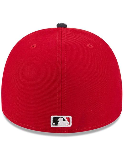 KTZ Red/black Cincinnati Reds 2025 Mlb Speedway Classic A-frame 59fifty ...