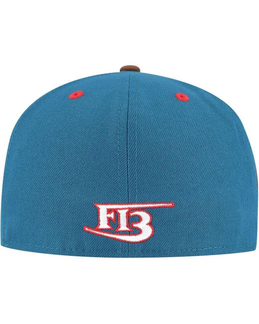 Lids Jason Voorhees Friday The 13th Fitted Hat in Blue for Men | Lyst