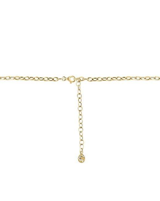 Effy White in Metallic | Lyst