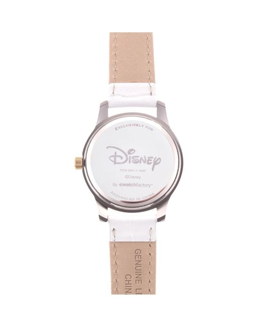 ewatchfactory Disney Frozen 2 Anna Two Tone Alloy Watch 38mm in White ...
