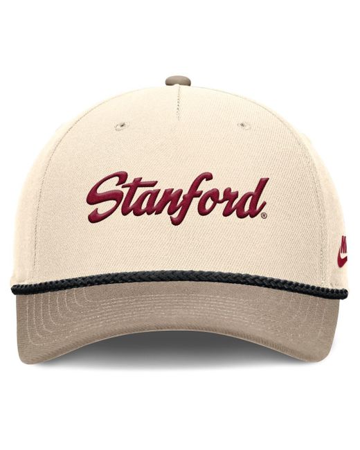 Nike Stanford Cardinal Rise Legacy Throwback Logo Adjustable Hat in ...