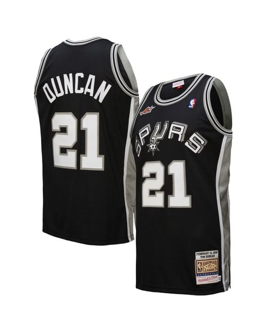 Mitchell & Ness Tim Duncan San Antonio Spurs 2000 Nba All-star Game ...