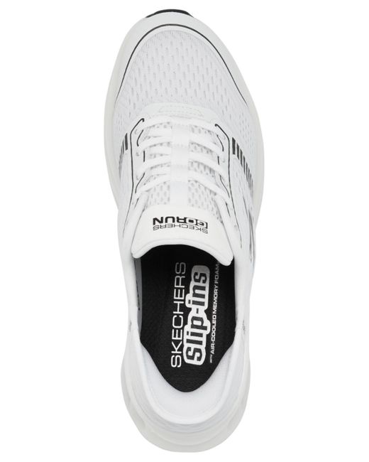 Skechers Slip-ins: Go Run Swirl Tech Speed Running Sneakers From Finish ...